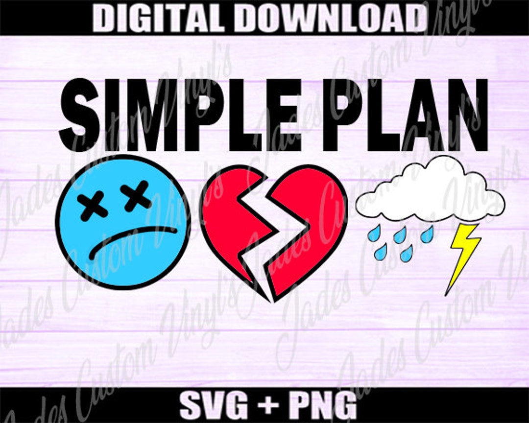 Simple Plan Svg,this is a SVG File Download Only, No PNG File - Etsy