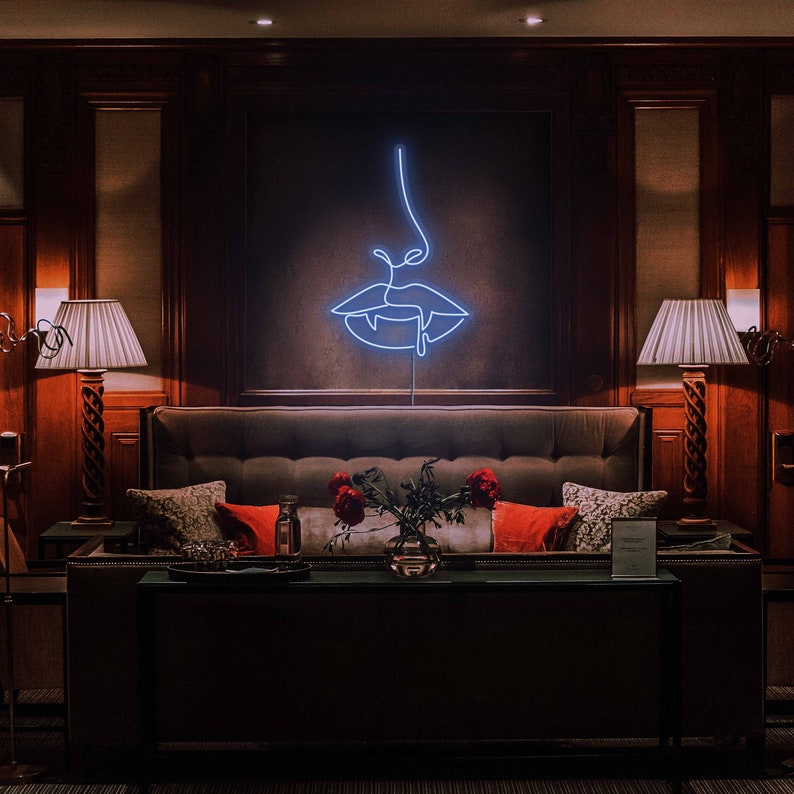 Vampire LED Neon Sign Custom Neon Neon Light Halloween - Etsy