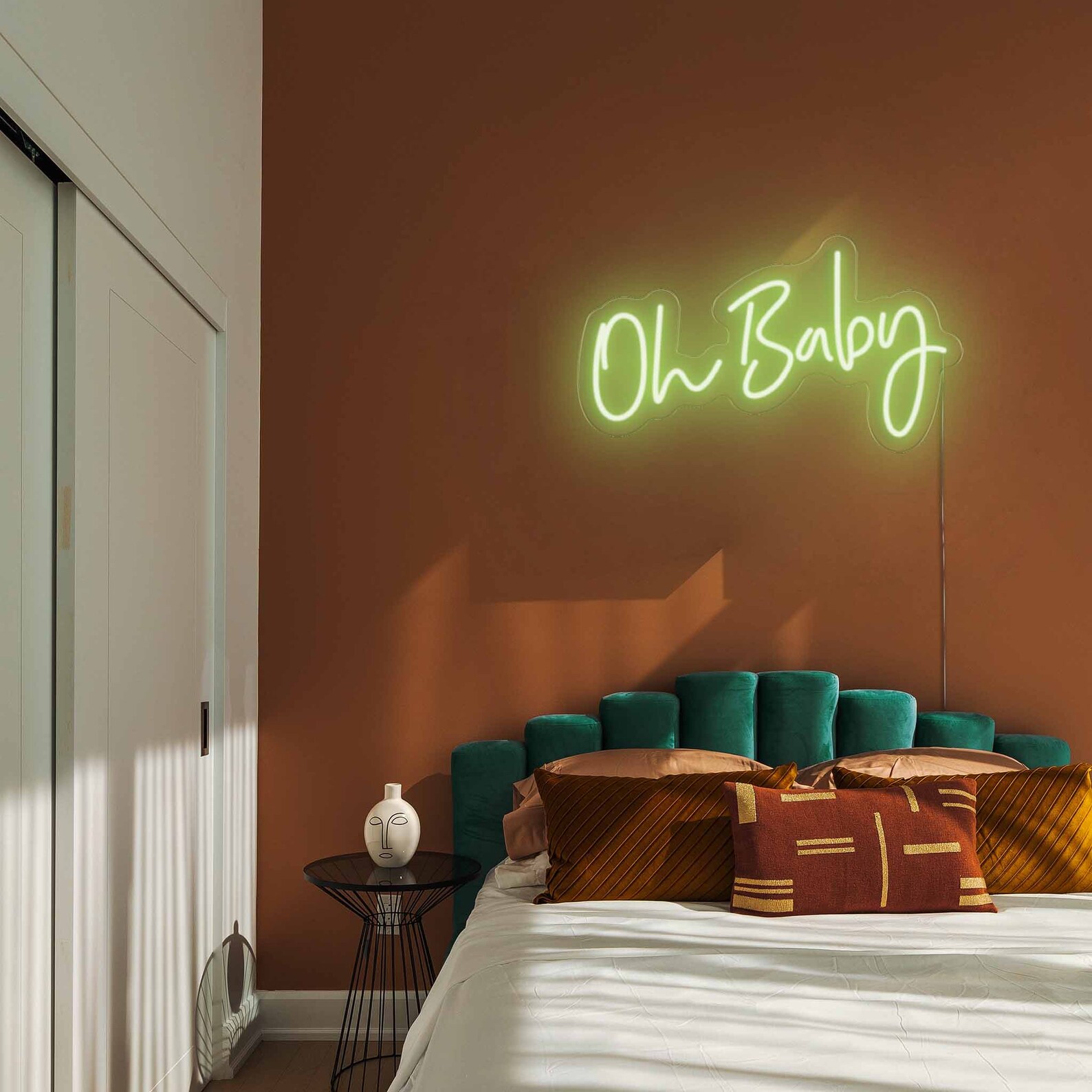 Oh Baby LED Neon Sign Baby Shower Party Light Custom Neon - Etsy