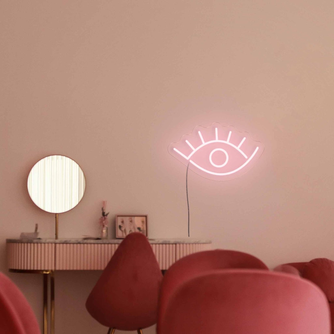 Open Eyes LED NEON SIGN Retail Sign Kids Custom Sign - Etsy