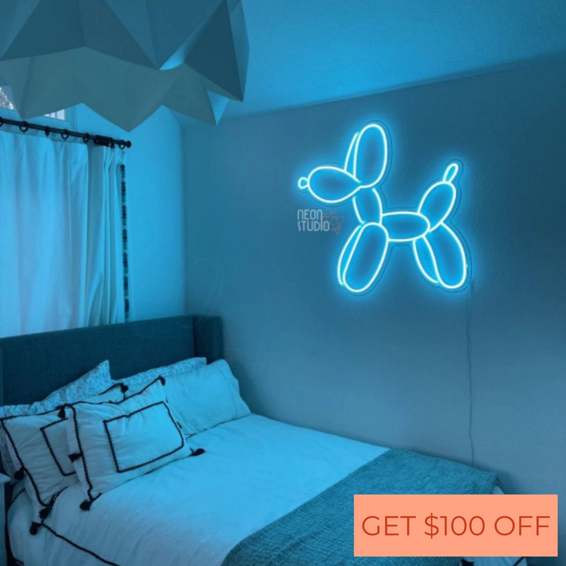 Balloon Dog LED Neon Sign Custom Neon Neon Light | Etsy