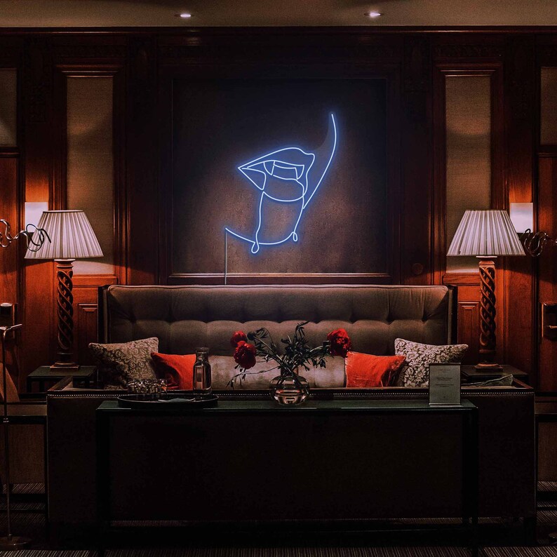 Bloody Vampire LED Neon Sign Custom Neon Neon Light - Etsy