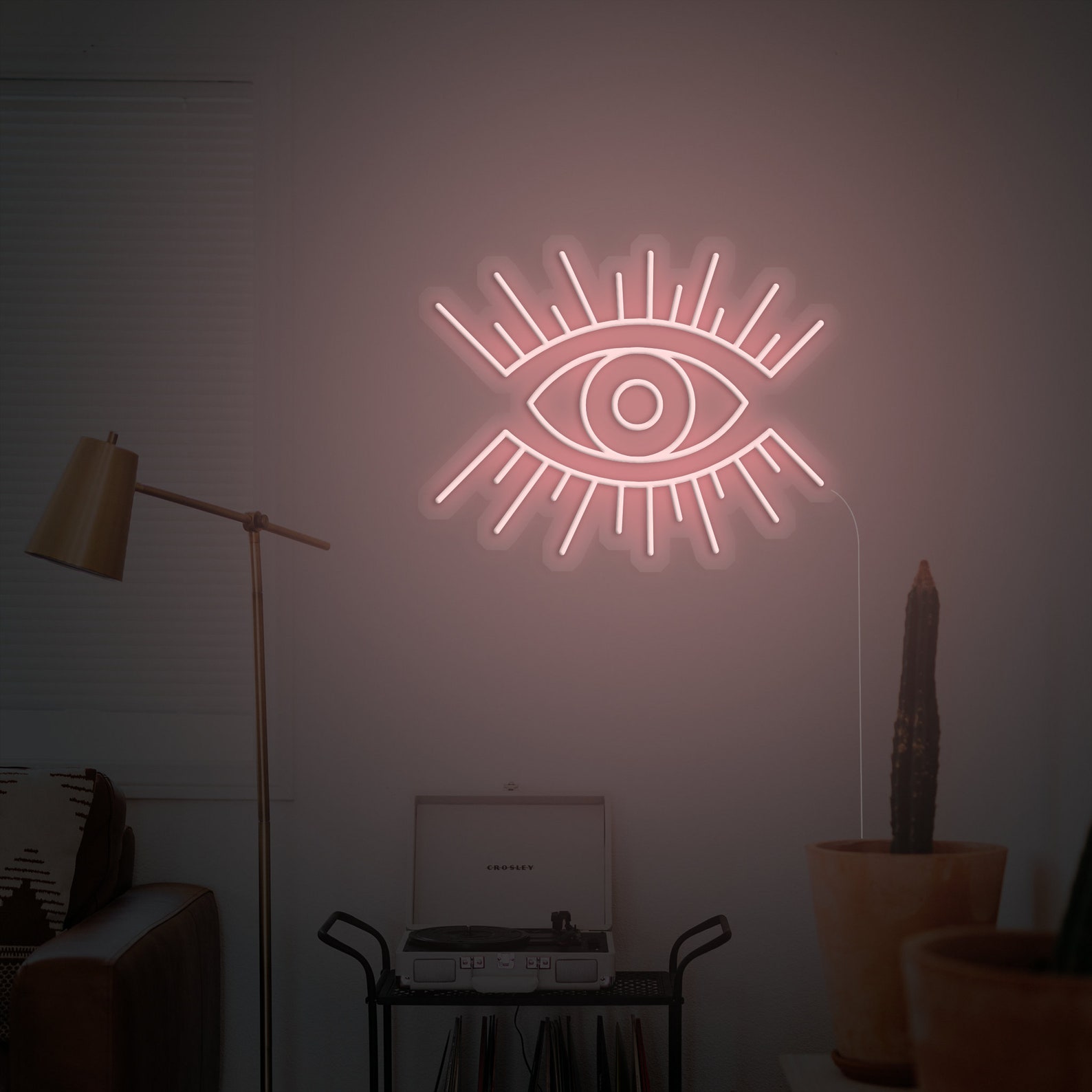 Eye LED Neon Sign Custom Neon Neon Light - Etsy