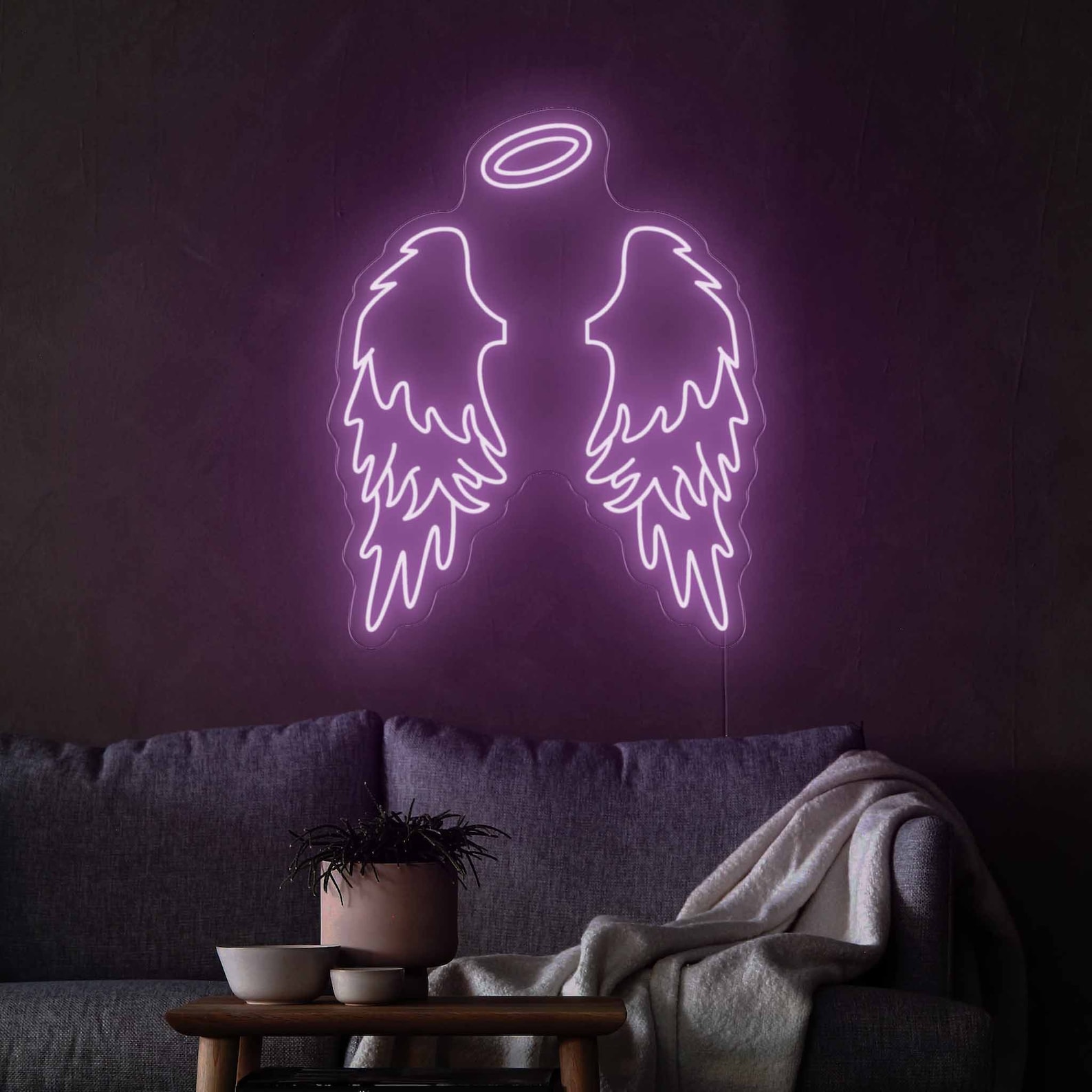 Angel Wings LED Neon Sign Custom Neon Neon Light - Etsy