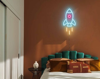 Rocket Ship Led - Etsy
