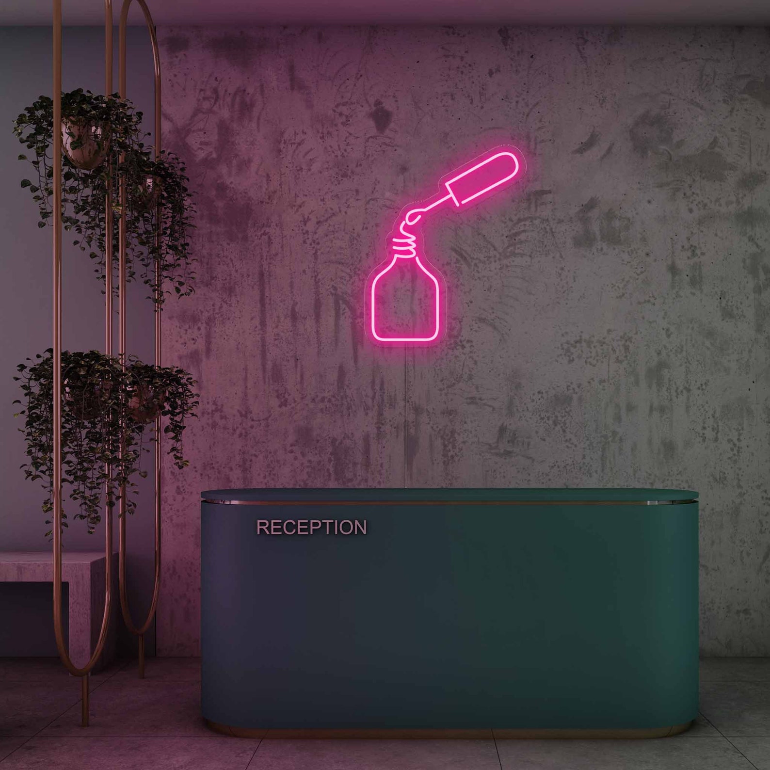 Nail Polish LED Neon Sign Bedroom and Home Gym Light - Etsy