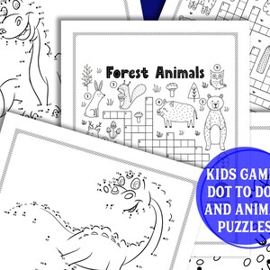 Dinosaurs Coloring & Activity Book for Kids: Color Me With Assorted ...