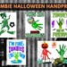 Zombie Handprint Craft | Handprint Art | Halloween Handprint Craft ...