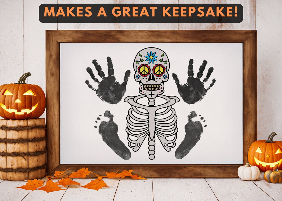 Fall Handprint Craft | Handprint Art | Halloween Handprint Craft ...