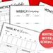 Printable Teacher Planner Log Book Sheets PDF Simple Old School ...