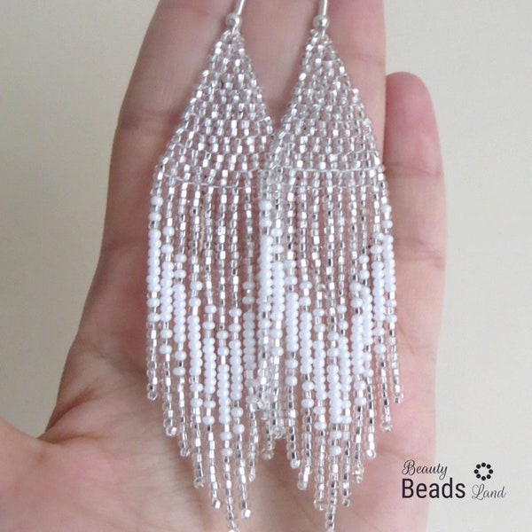 White Beads - Etsy
