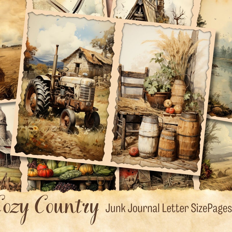 Rustic Journal - Etsy