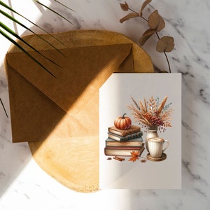 Watercolor Fall Decor Clipart, Autumn Clipart and Watercolour Fall ...