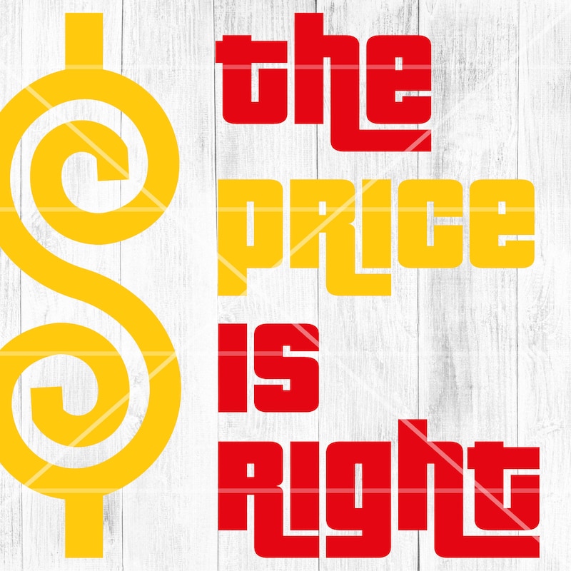 Price is Right Shirt - Etsy