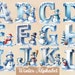 Snowman Alphabet, Winter Letters Png, Snowman Clip Art, Snow Alphabet ...