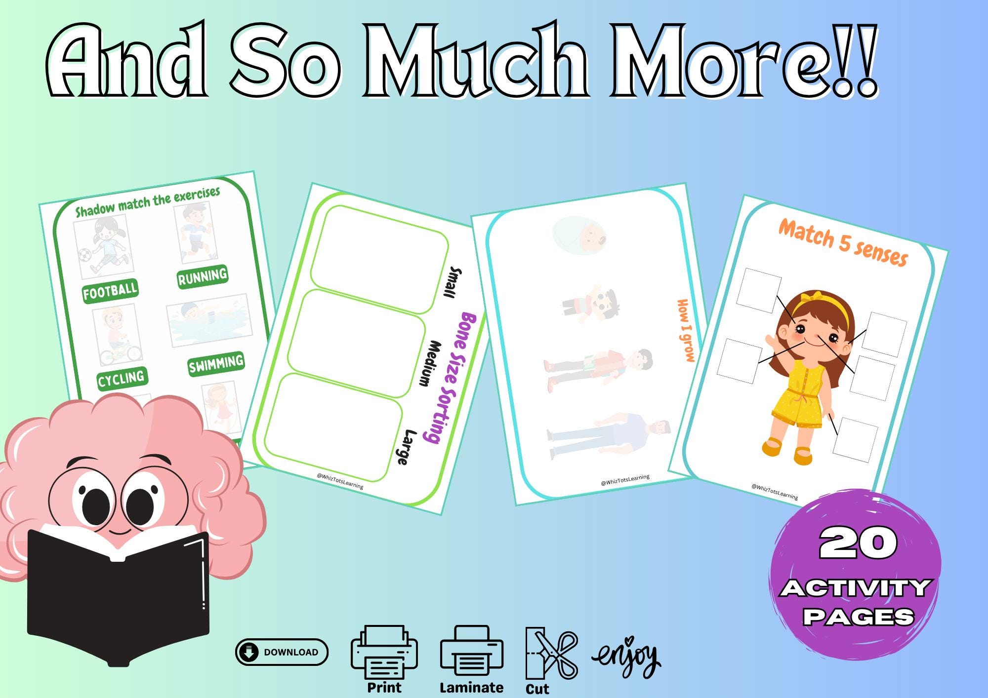 Learn About Our Body, Educational Busy Book - Etsy