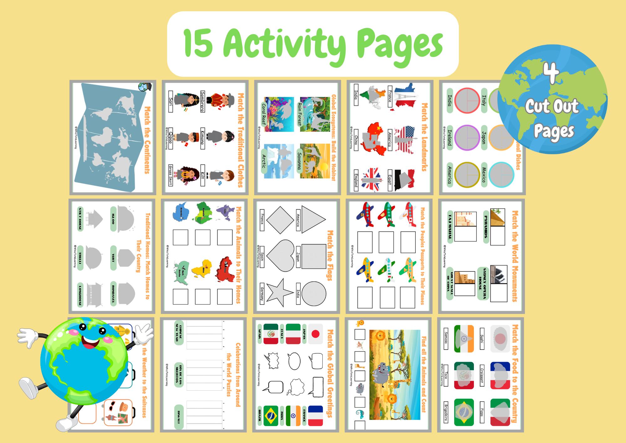 Around the World: Learning, Exploring, and Discovering Toddler and ...