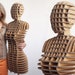 Body Form Dress Form Cardboard Mannequin Mannequin Display DIY Kit ...