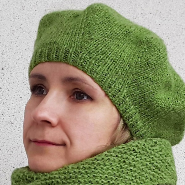 Alpaca Beret - Etsy