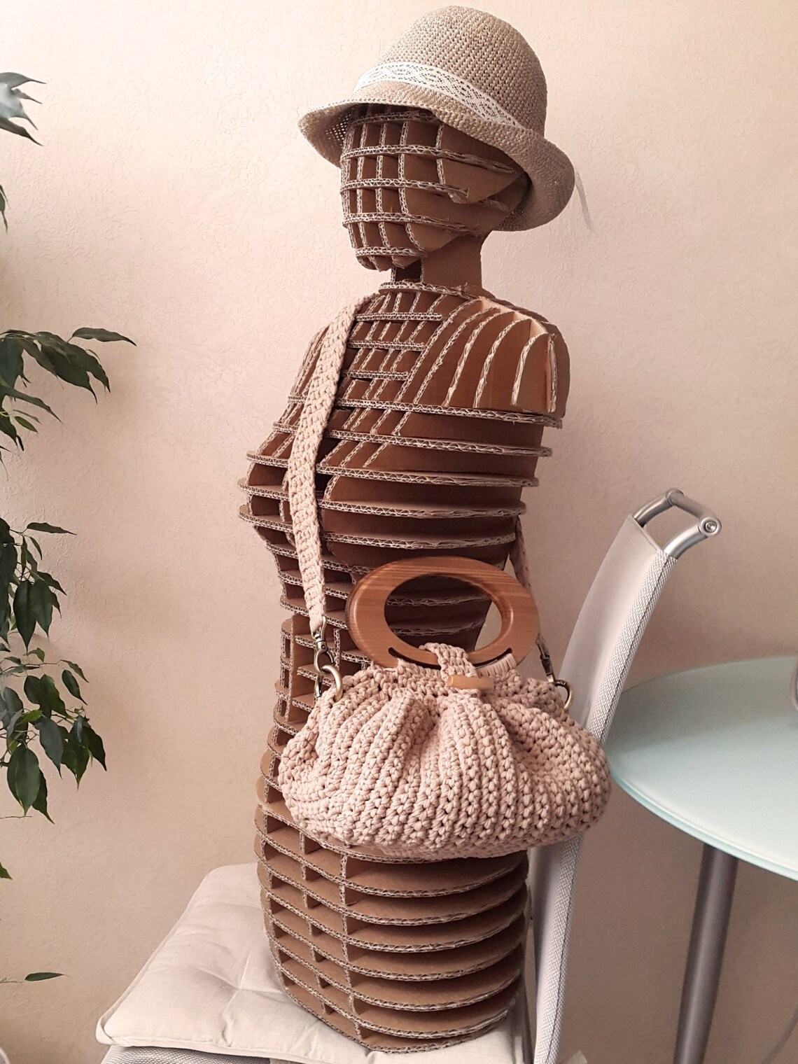Body Form Dress Form Cardboard Mannequin Mannequin Display DIY Kit ...