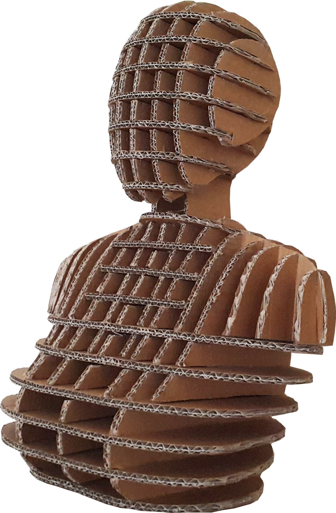 Body form Dress form Cardboard mannequin Mannequin head DIY | Etsy