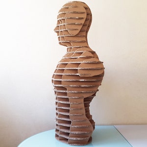 Body Form Dress Form Cardboard Mannequin Man Mannequin Display DIY Kit ...