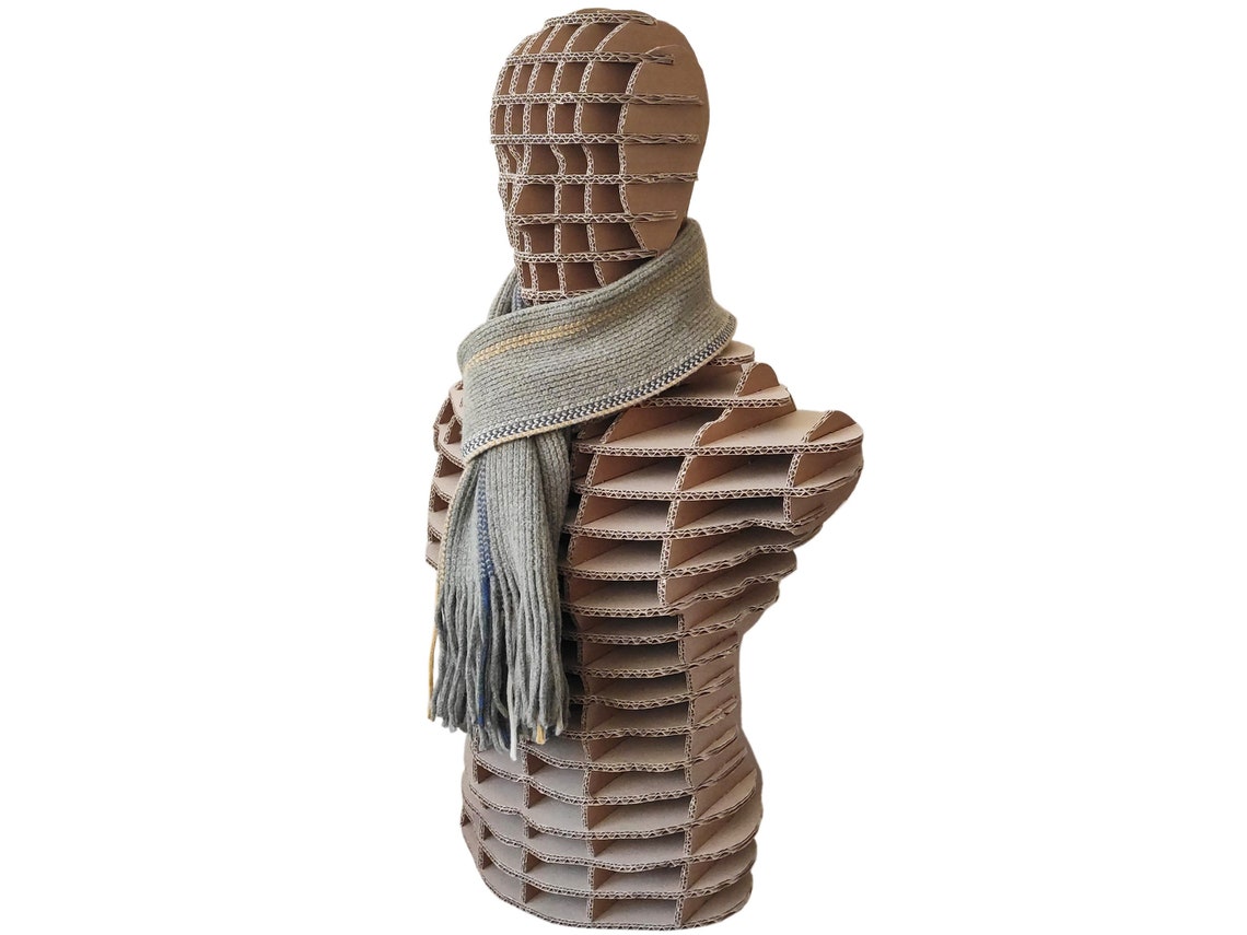 Body Form Dress Form Cardboard Mannequin Man Mannequin Display - Etsy