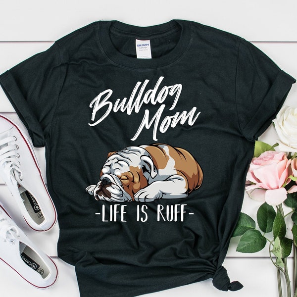 Bulldog T Shirt - Etsy
