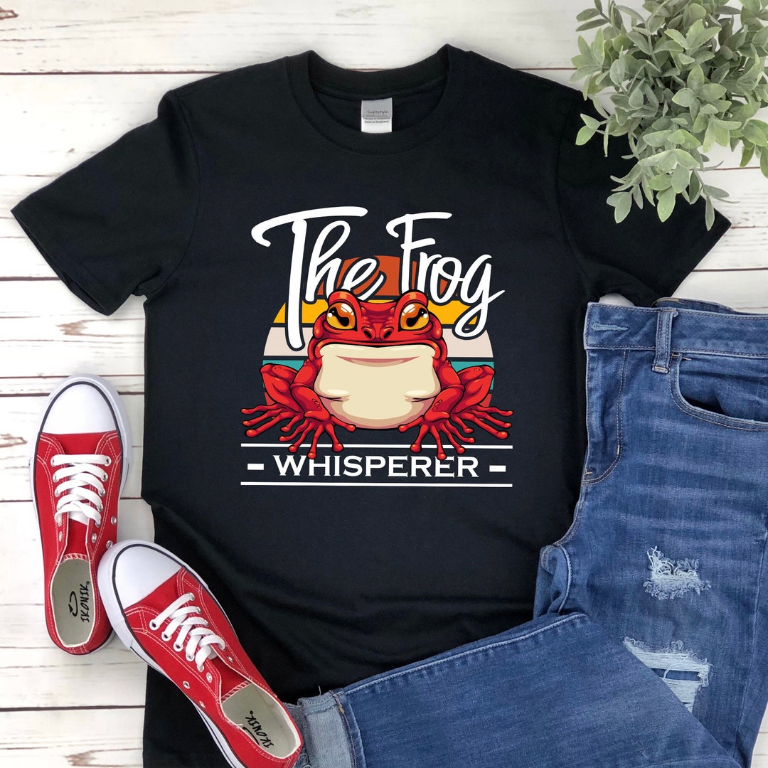 The Frog Whisperer T-shirt Amphibian Toad Lover Shirt Nature Wildlife ...
