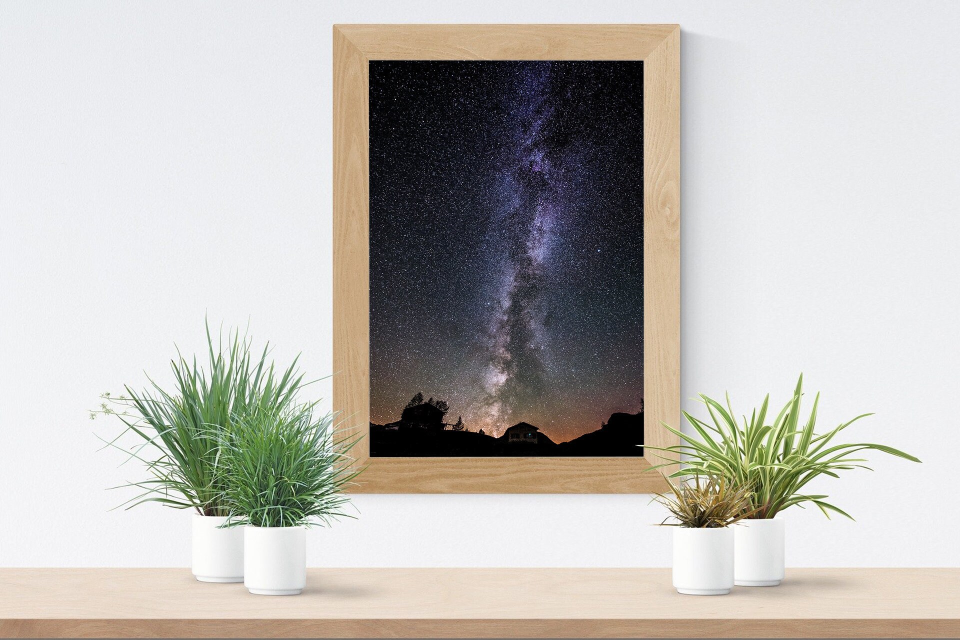 Printable Wall Art Print Galaxy Milky Way Instant Digital | Etsy