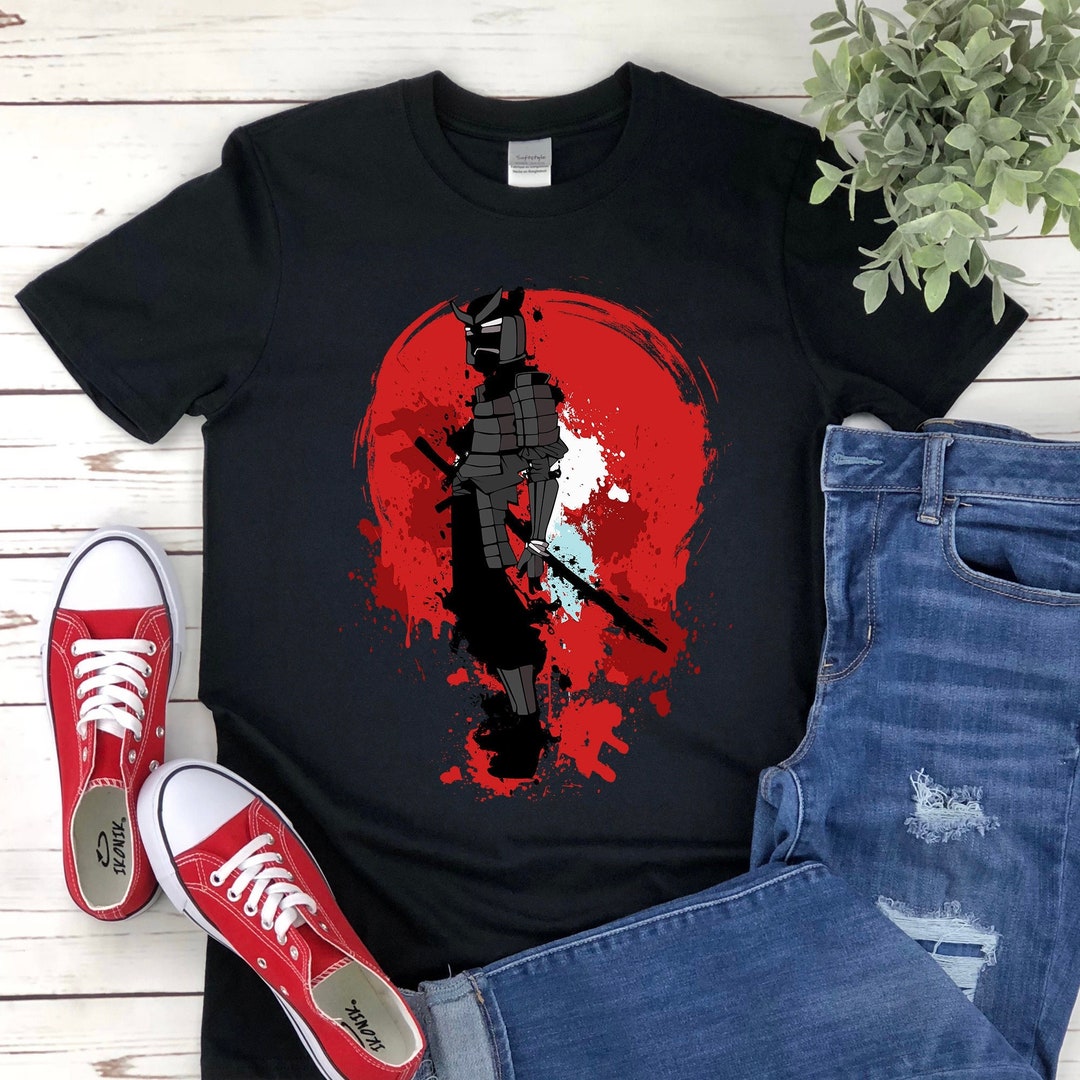 Japanese Ronin Samurai Warrior Shirt Bushido Miyamoto Musash Naginata ...