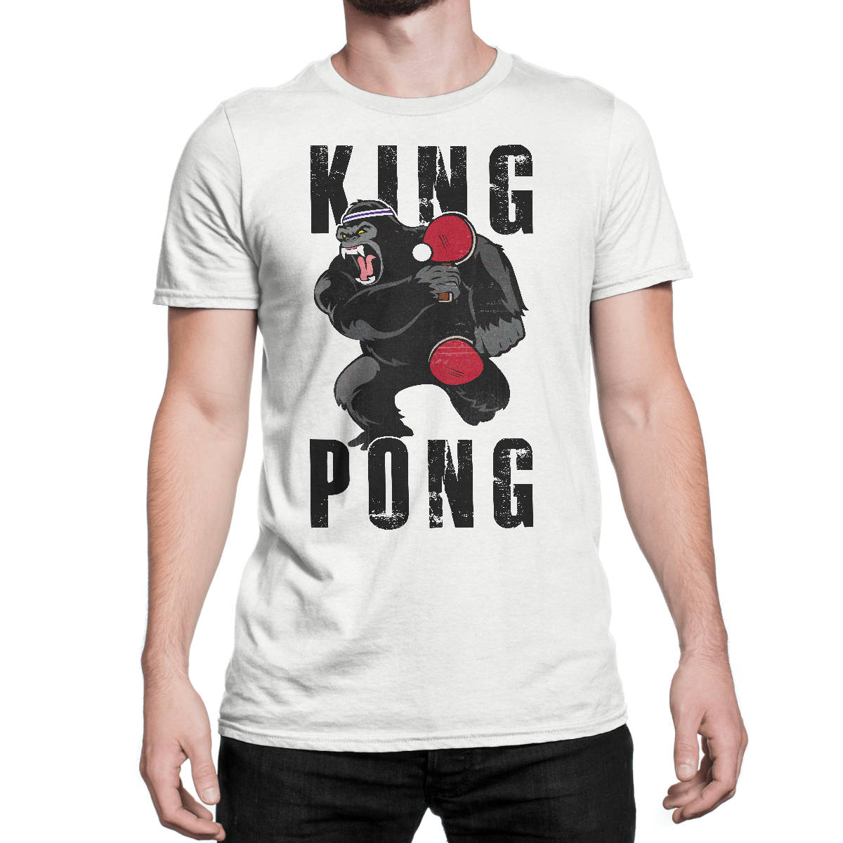 Vintage King Pong Ping Pong Gorilla Kong Table Tennis Team - Etsy
