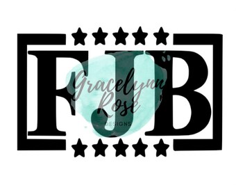 Let's Go Brandon Car Decal American Flag FJB Freedom - Etsy