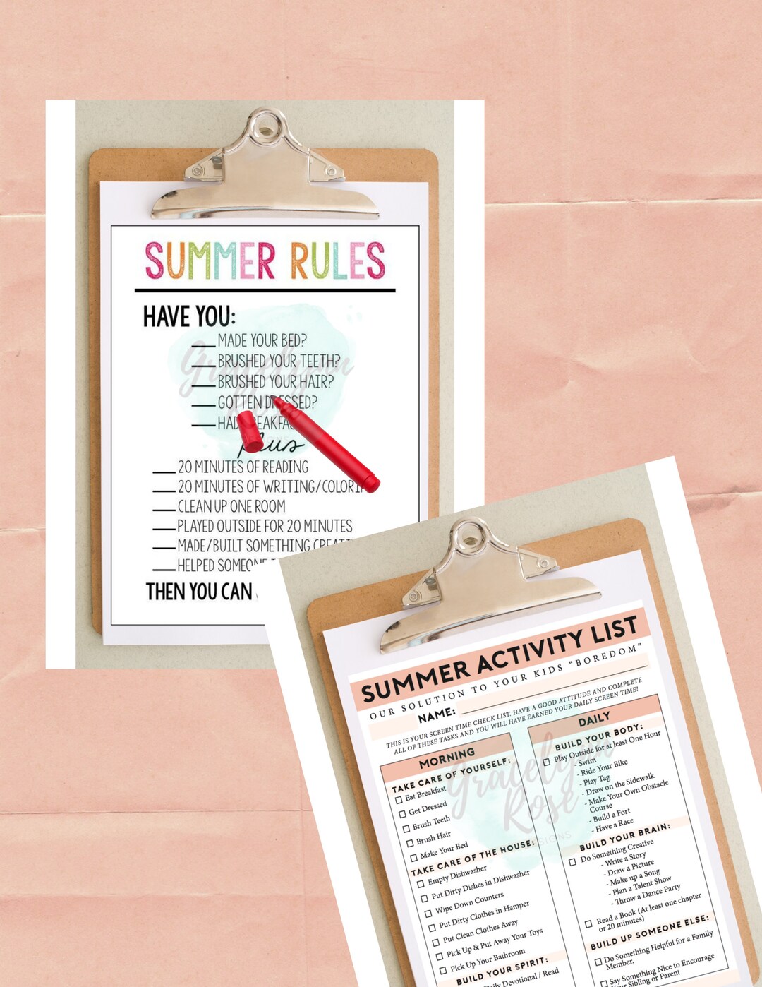 Summer Chores, Summer Rules, Summer Activities, Kids Chores, Bored ...