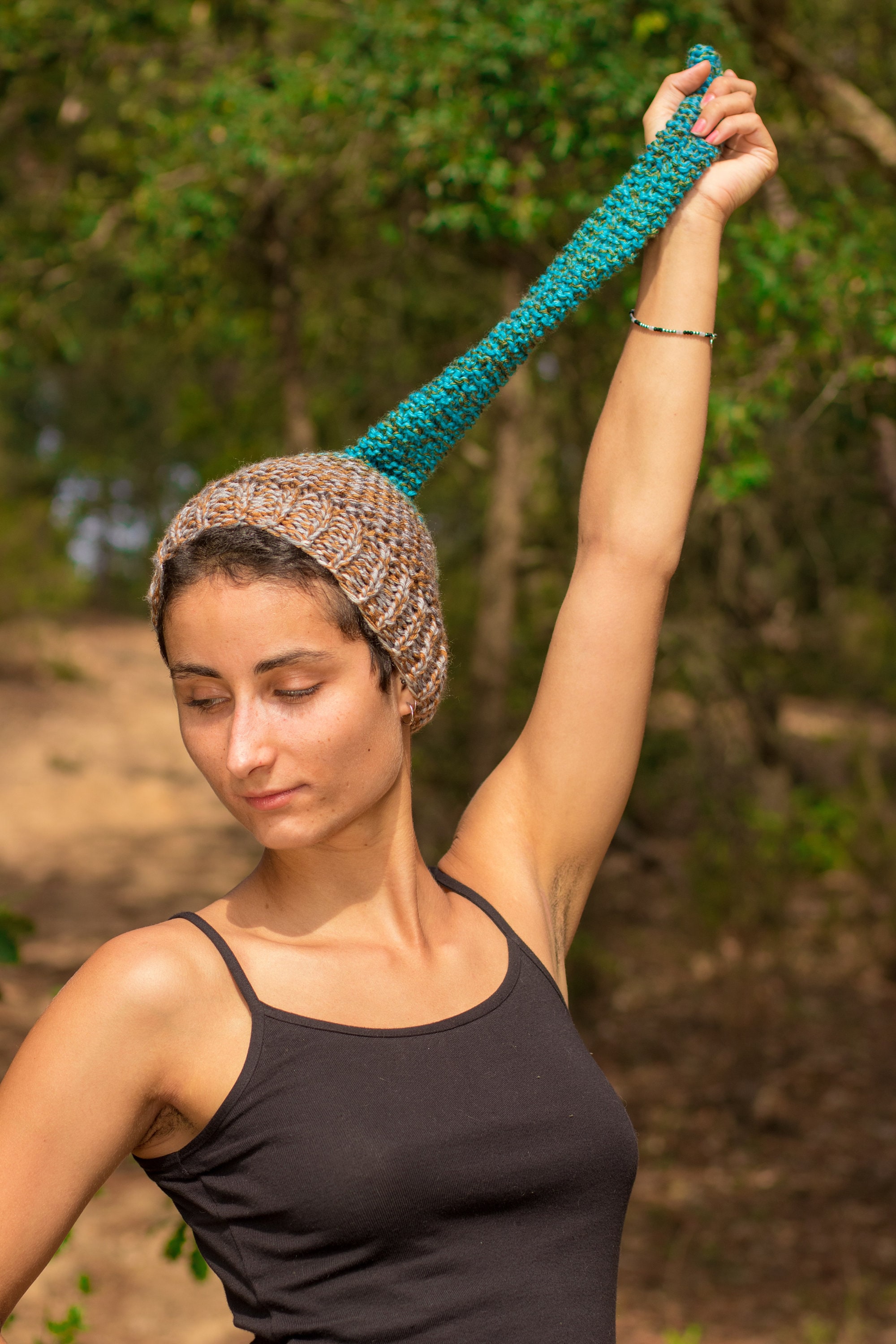 Blue Elf Hat / MOON COLLECTION - Etsy