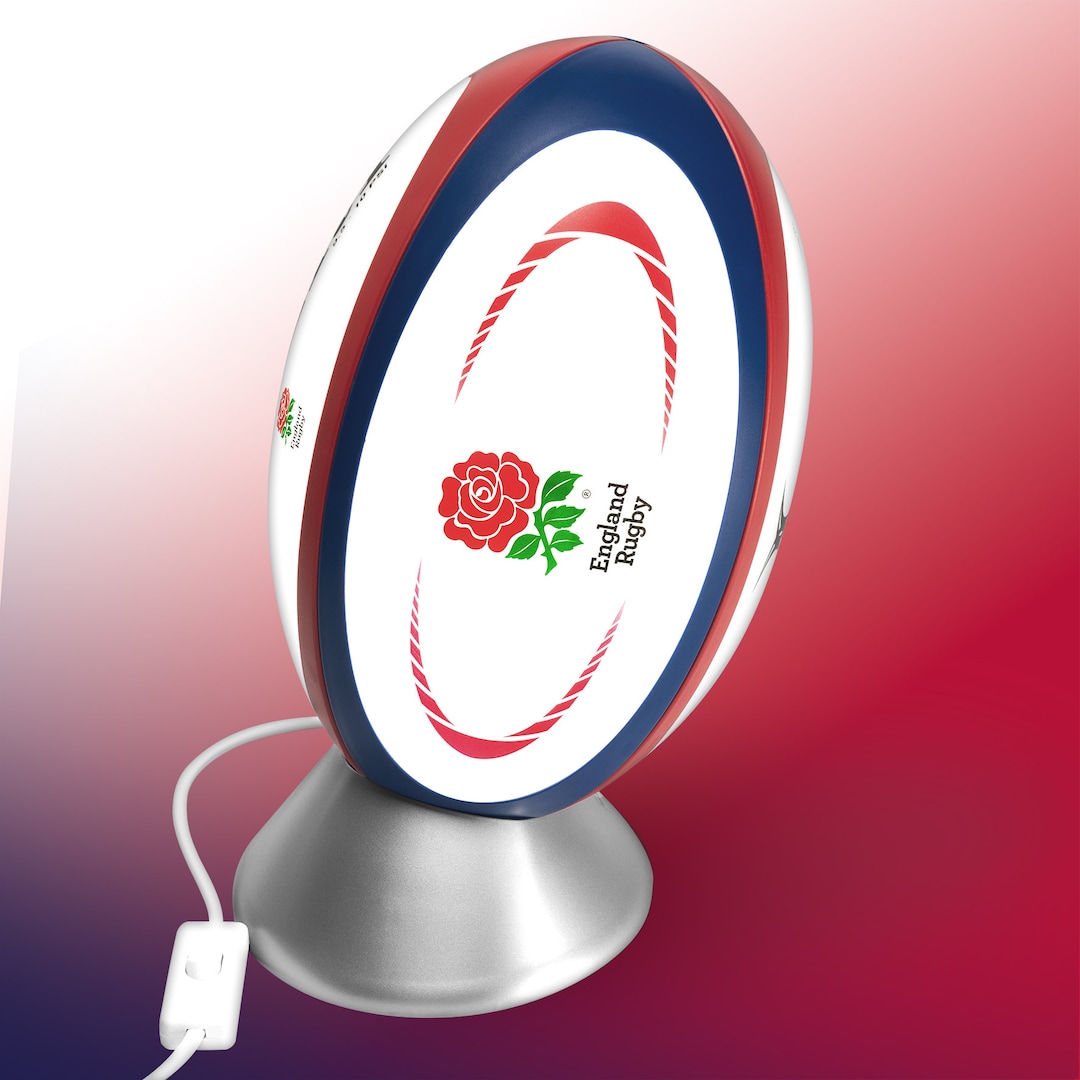 The Rugby Ball Light - the Perfect Rugby Gift, Bedside or Desk Lamp ...