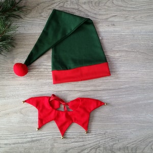 Baby Elf Outfit, Christmas Elf Collar, Christmas Photo Props, Dwarf ...