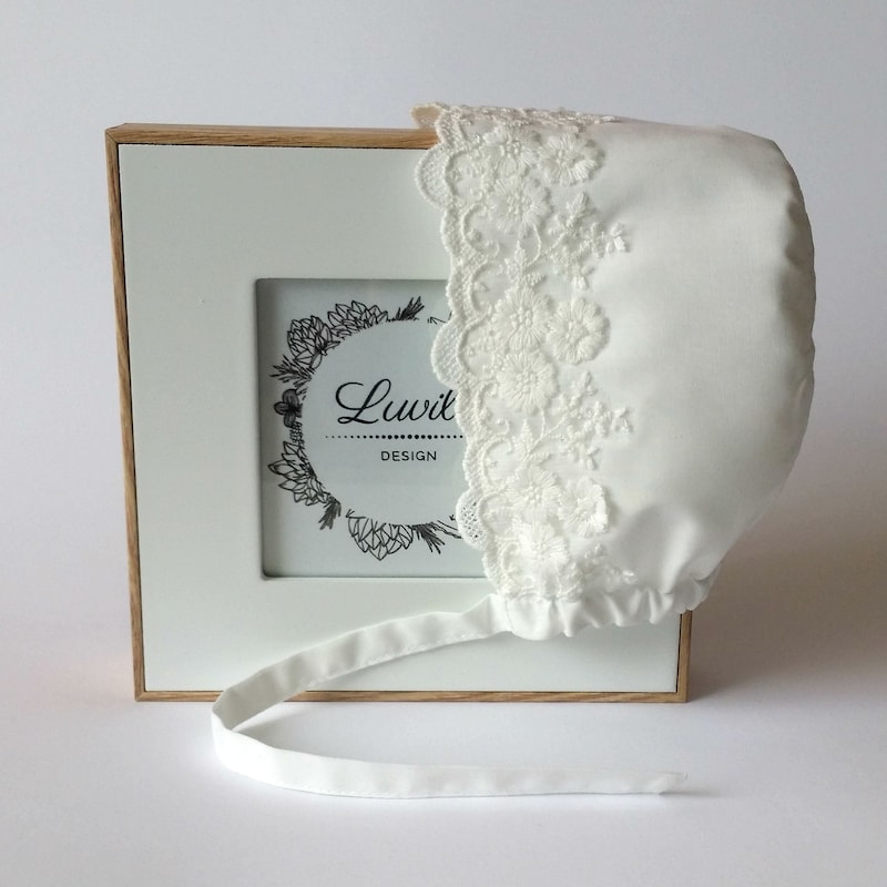 Baptism Bonnet - Etsy