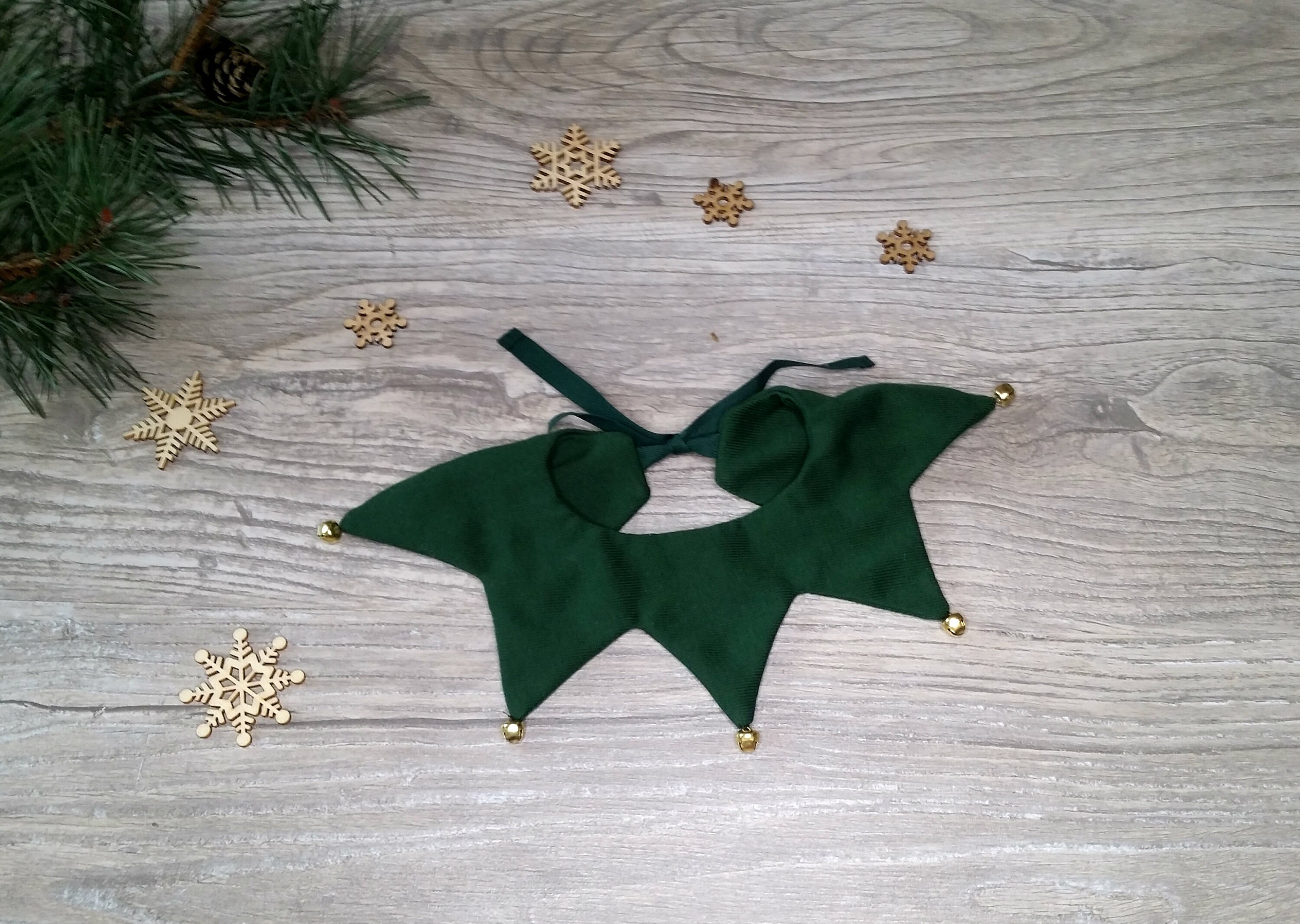 Baby Elf Outfit Christmas Elf Collar Christmas Photo Props - Etsy