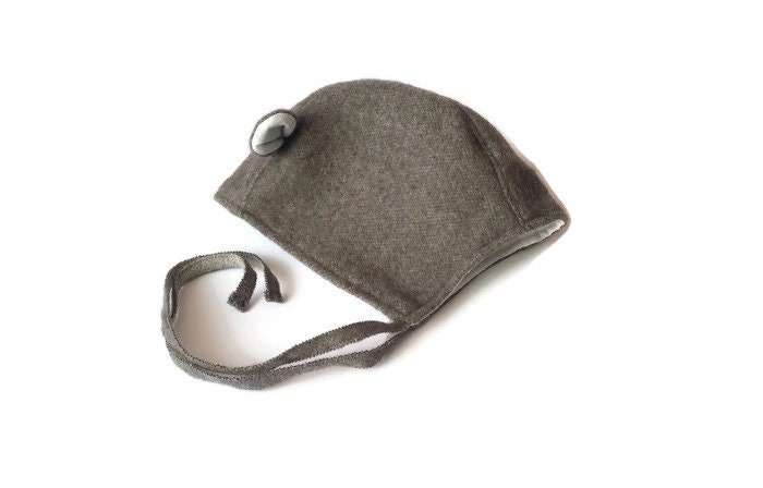 Merino Wool Bonnet Bear Bonnet Winter Baby Hat Warm Baby - Etsy