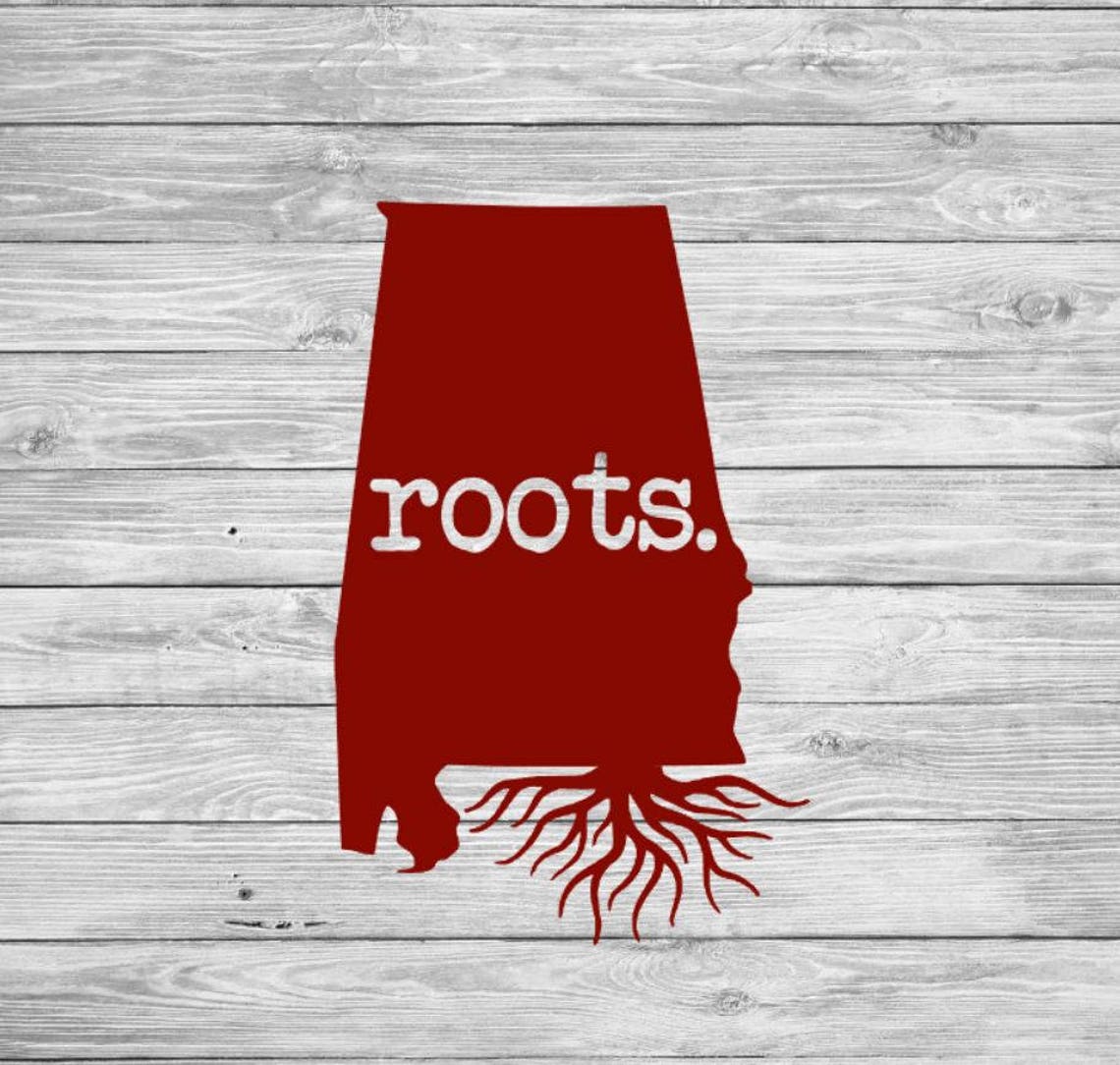 Alabama Roots Cup or Car Decal - Etsy
