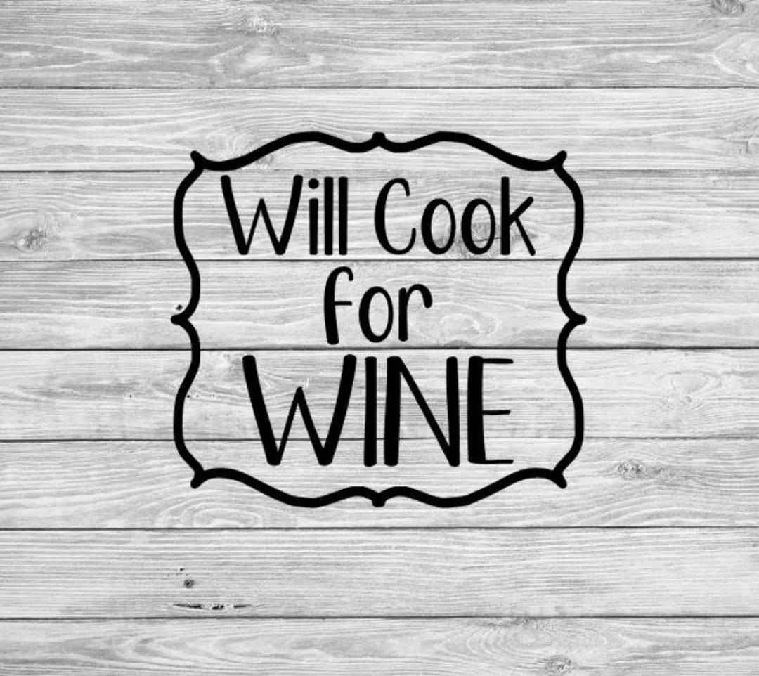 Instant Pot Will Cook for Wine Decal - Etsy