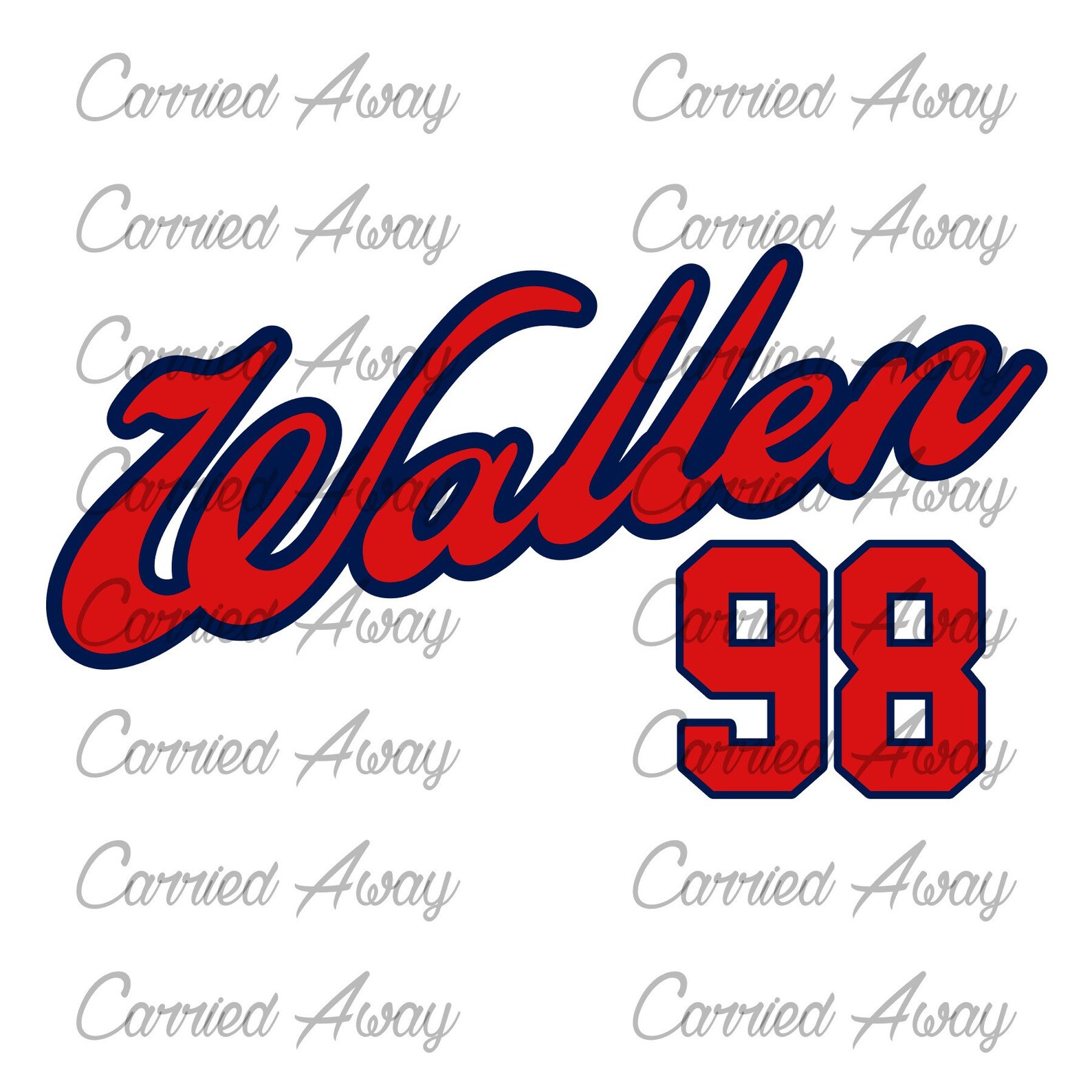 Morgan Wallen 98 Braves Digital Download PNG PDF SVG Jpeg - Etsy
