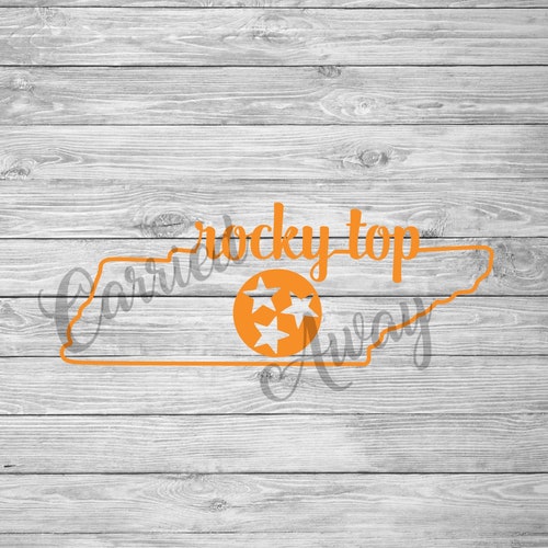 Rocky Top Tristar State Digital Download PNG PDF SVG Jpeg - Etsy