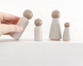 Peg people | Etsy