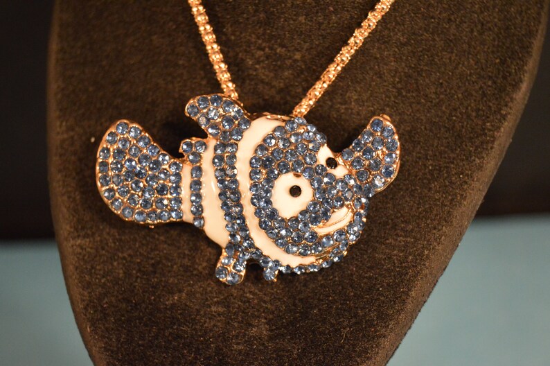 CLOWN FISH Very Cute Beautiful Blue Stones - Etsy