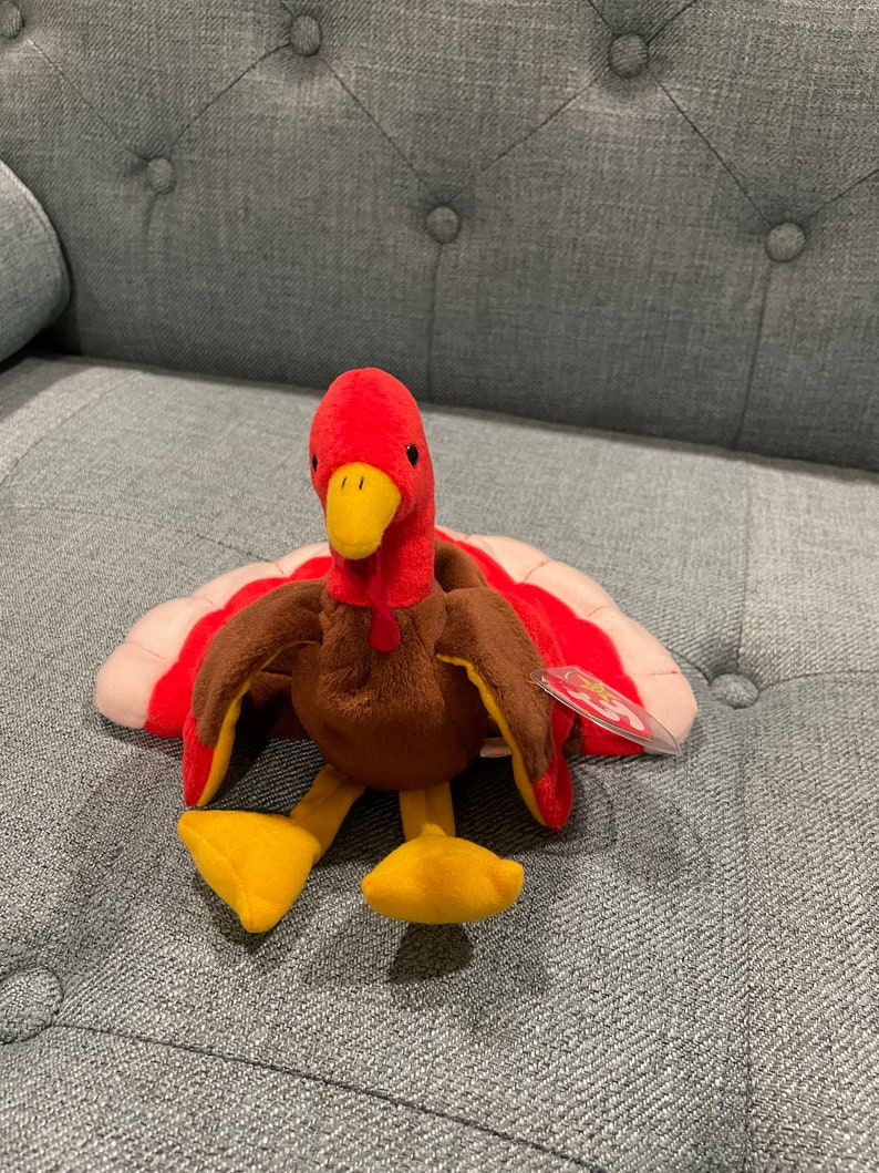 Rare Beanie Baby Gobbles the Turkey - Etsy