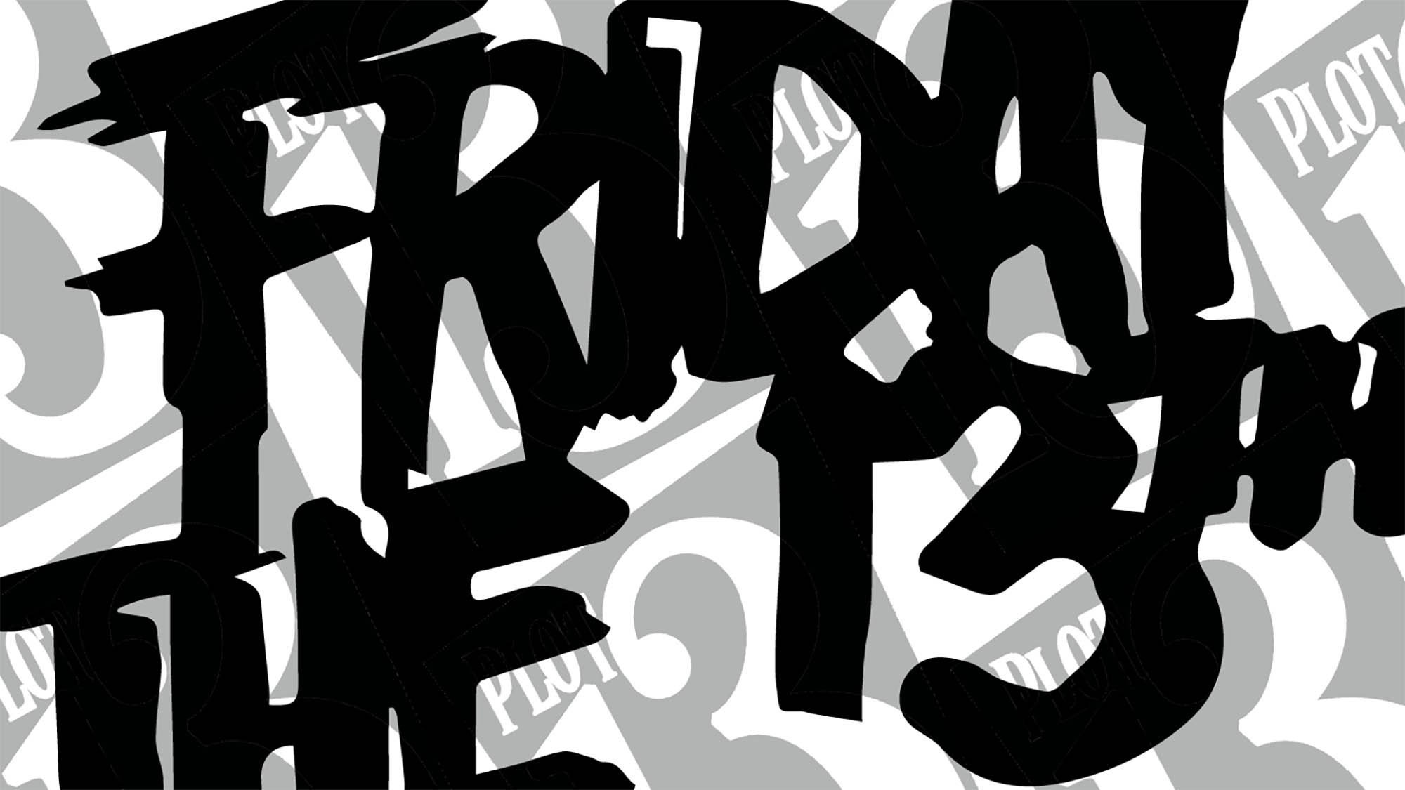 Friday 13th Logo SVG File Download - Includes Files - Cnc -laser- 3d ...