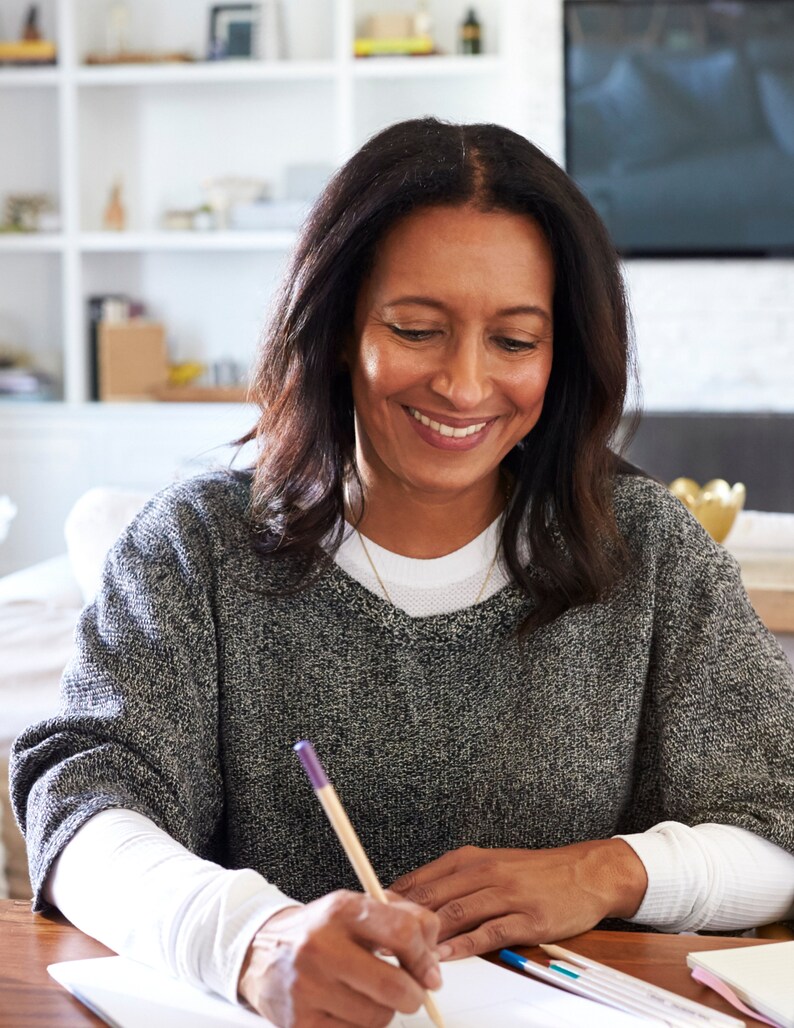 Quirky Girl Coloring Book Page, Big Eyes Doll Instant Download, Red ...