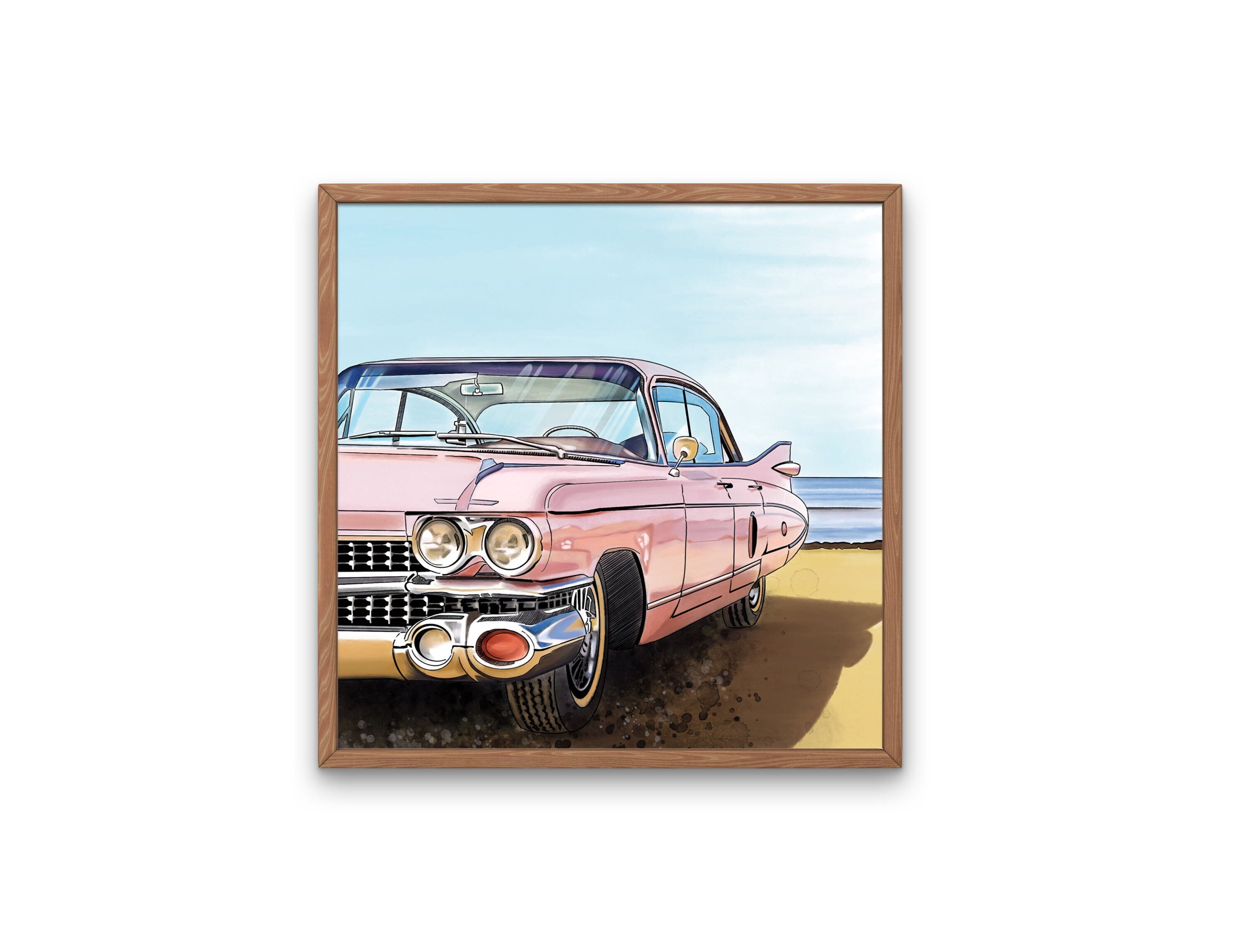 Pink Cadillac Coloring Pages